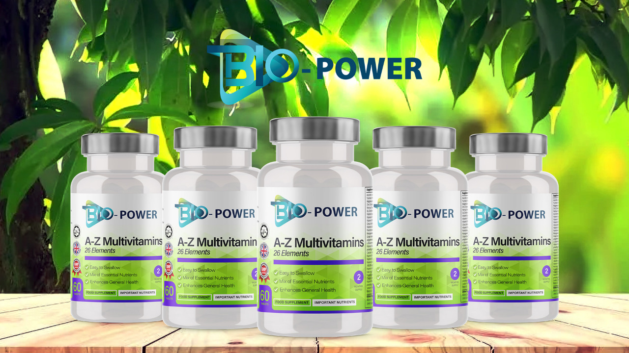 Bio-Power (A-Z Multivitamins and Minerals) - Bio-Icon Ltd